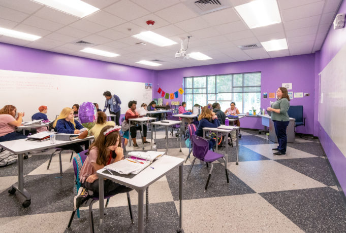 Girls Leadership Academy of Wilmington | GLOW - Spartan Surfaces