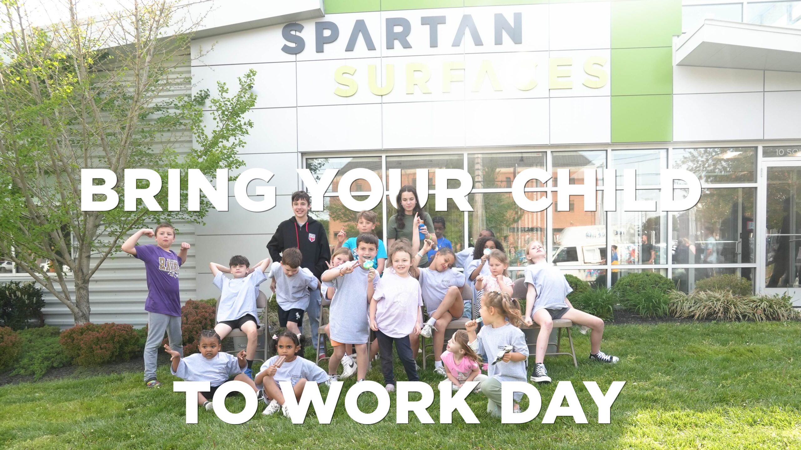 Spartan’s Bring Your Child to Work Day 2025 - Spartan Surfaces